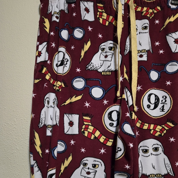 Warner Bros. | Intimates & Sleepwear | Harry Potter Maroon Pajama Pants ...